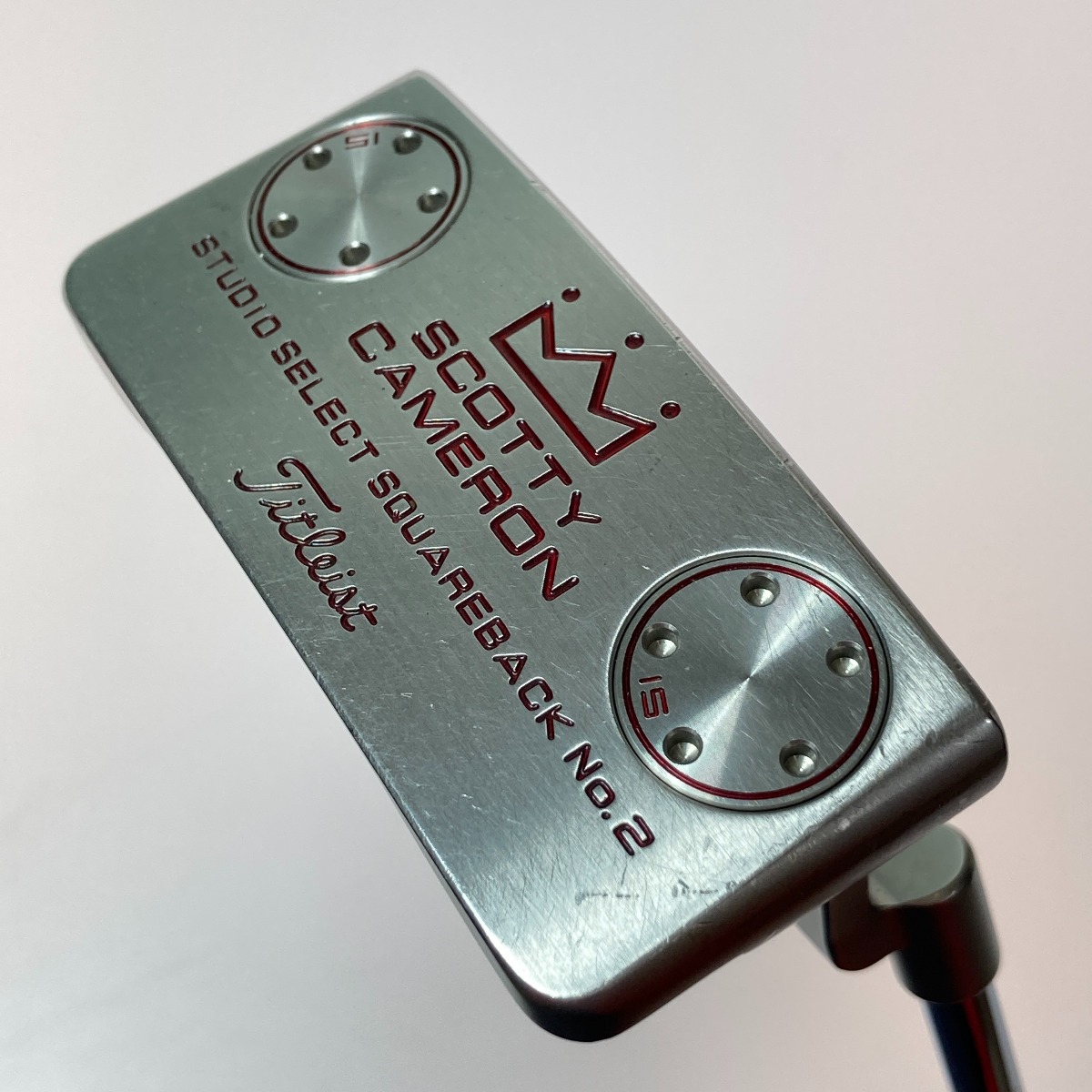 Titleist SCOTTY CAMERON STUDIO SELECT SQUAREBACK 2 パター[34インチ] SCOTTY ...