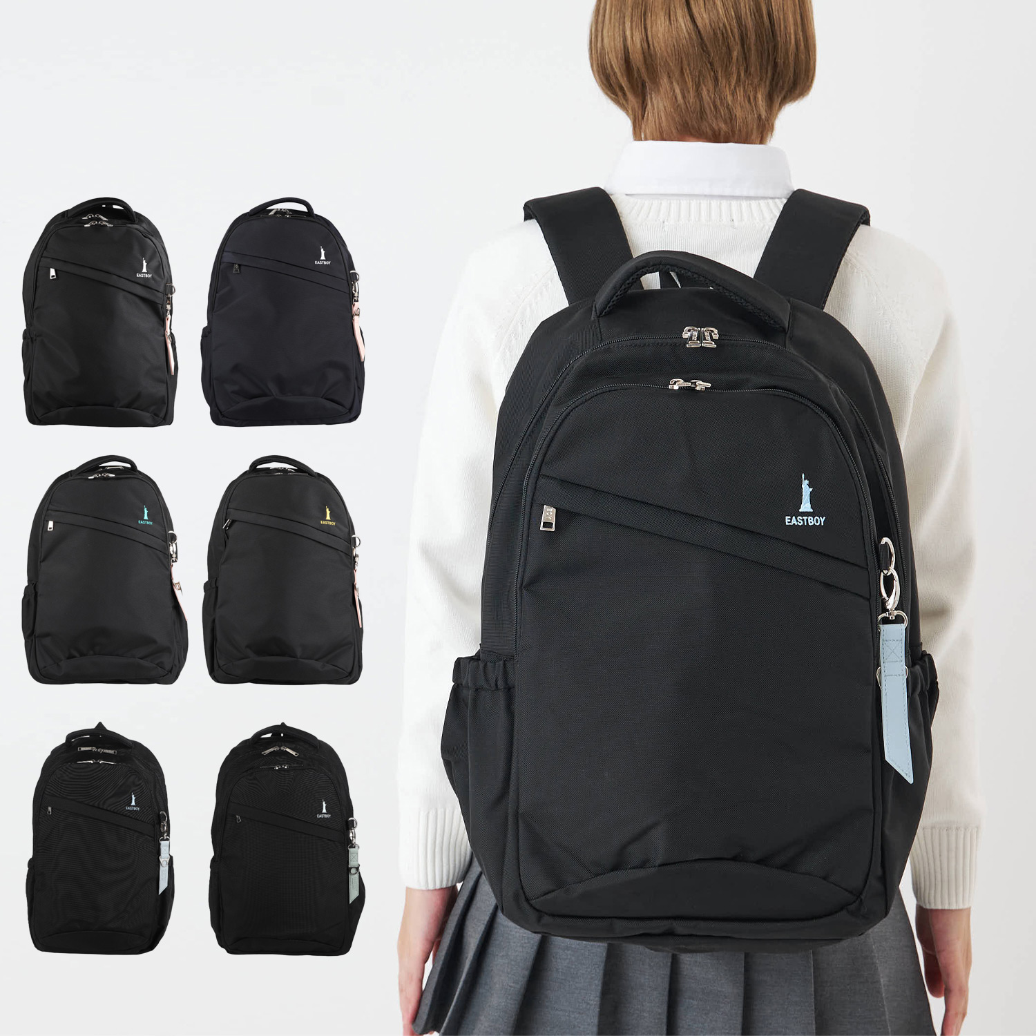 EASTBOY 抗菌ポケット付きリュックサック プランタン EBA28 リュックサック、デイパック - 最安値・価格比較 - Yahoo!ショッピング