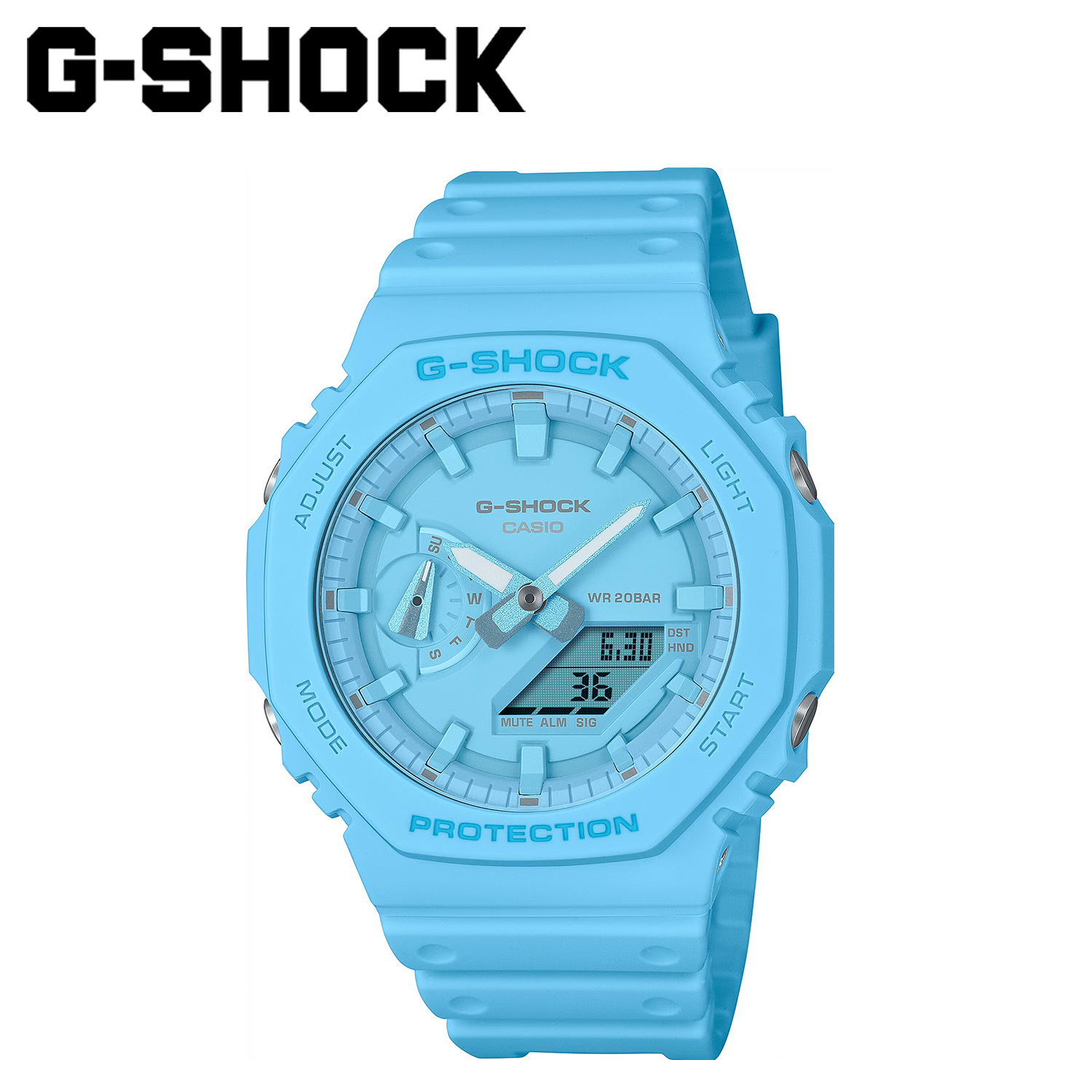 CASIO G-SHOCK ANALOG-DIGITAL 2100 Series GA-2100-2A2JF（ブルー） G-SHOCK メンズ腕時計 - 最安値・価格比較 - Yahoo!ショッピング