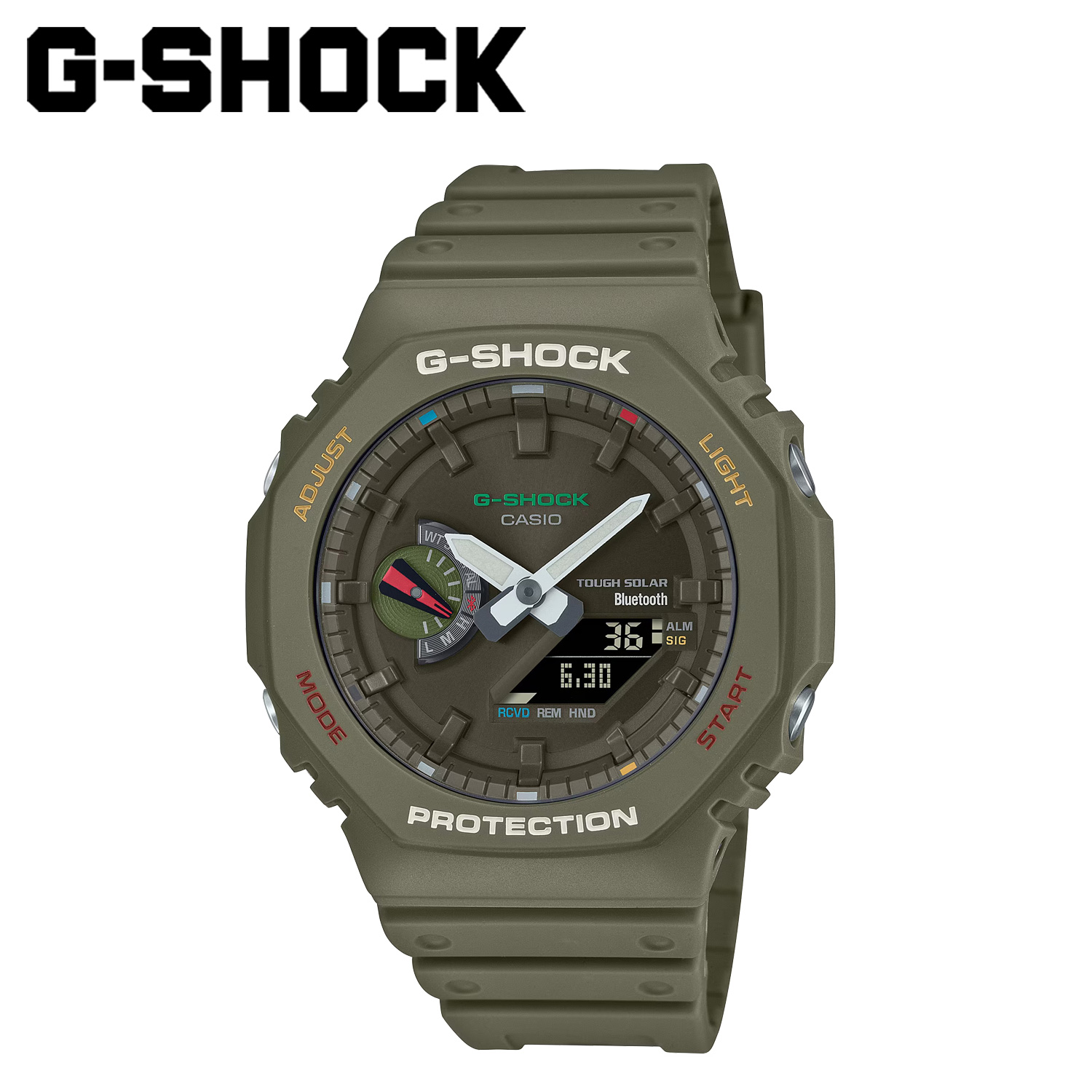 CASIO G-SHOCK ANALOG-DIGITAL 2100 Series GA-B2100FC-3AJF（グリーン） G-SHOCK メンズ腕時計 - 最安値・価格比較 - Yahoo ...
