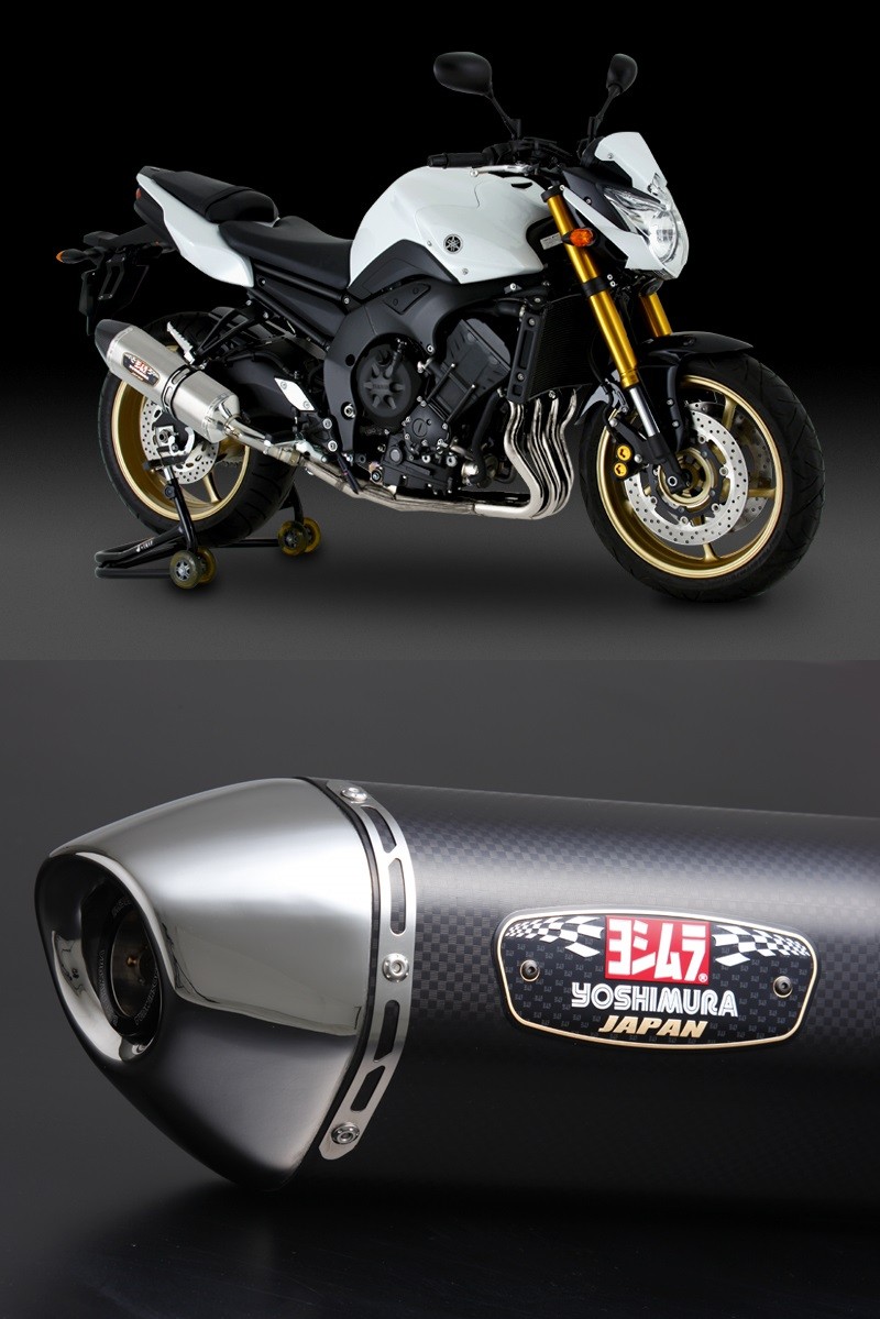 ヨシムラ Slip-On R-77Jサイクロン EXPORT SPEC メタルマジックカバー/ステンレスエンドタイプ（FZ8/FAZER8 ...