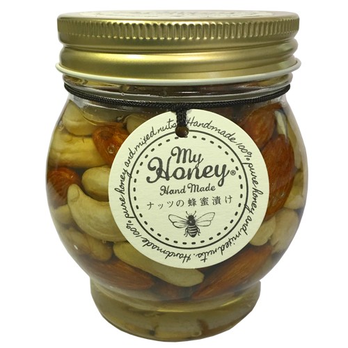MYHONEY MY HONEY ナッツの蜂蜜漬け L 200g×1個 はちみつ - 最安値・価格比較 - Yahoo!ショッピング