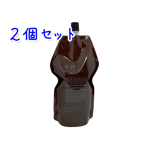 SUNCALL サンコール R-21 シャンプー 詰替 700ml×2個 R-21 ヘアシャンプー - 最安値・価格比較 - Yahoo!ショッピング