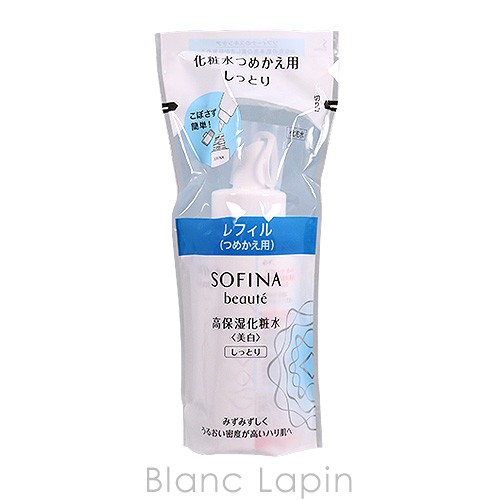 SOFINA beaute ソフィーナ ボーテ 高保湿化粧水＜美白＞ しっとり （つめかえ用） 130ml ×1個 （医薬部外品） スキンケア、フェイスケア化粧水 - 最安値・価格比較 ...