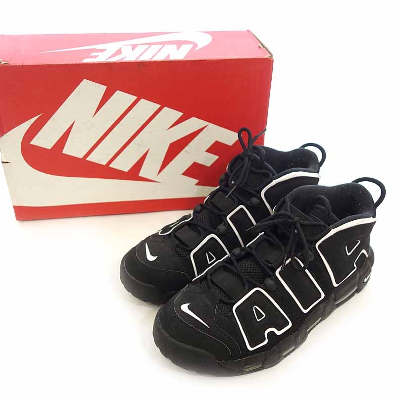 NIKE AIR MORE UPTEMPO "BLACK WHITE"（2020） 414962-002 （ブラック/ホワイト/ブラック ...