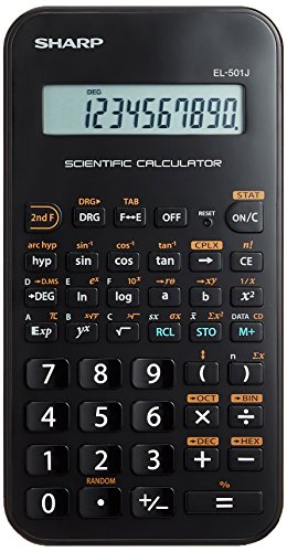 SHARP シャープ 68関数 エントリーモデル 関数電卓 EL-501J-X ×1個 電卓 - 最安値・価格比較 - Yahoo!ショッピング｜口コミ・評判からも探せる