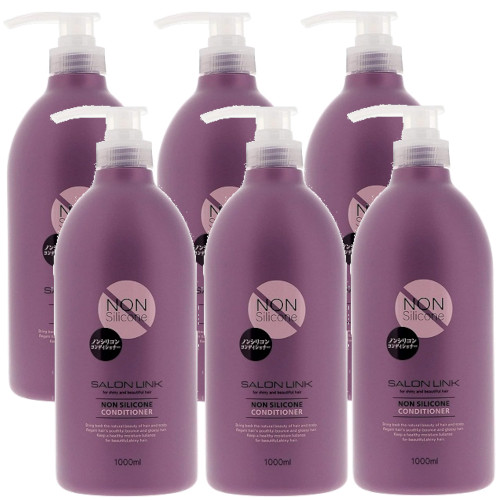 熊野油脂 サロンリンク ノンシリコン コンディショナー 1000ml ×6 SALON LINK コンディショナー、リンス - 最安値・価格 ...