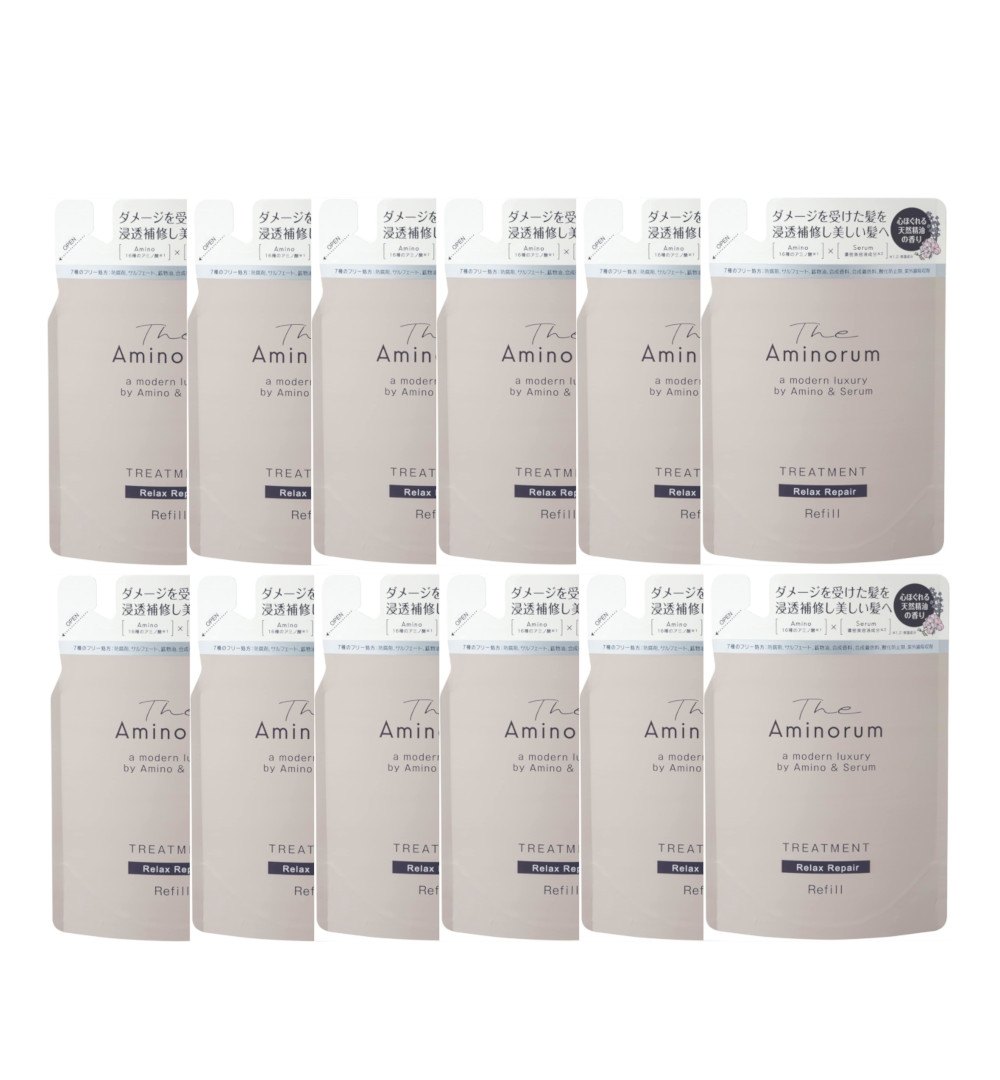 熊野油脂 The Aminorum トリートメント レフィル 350ml×12 トリートメント、ヘアパック - 最安値・価格比較 - Yahoo!ショッピング