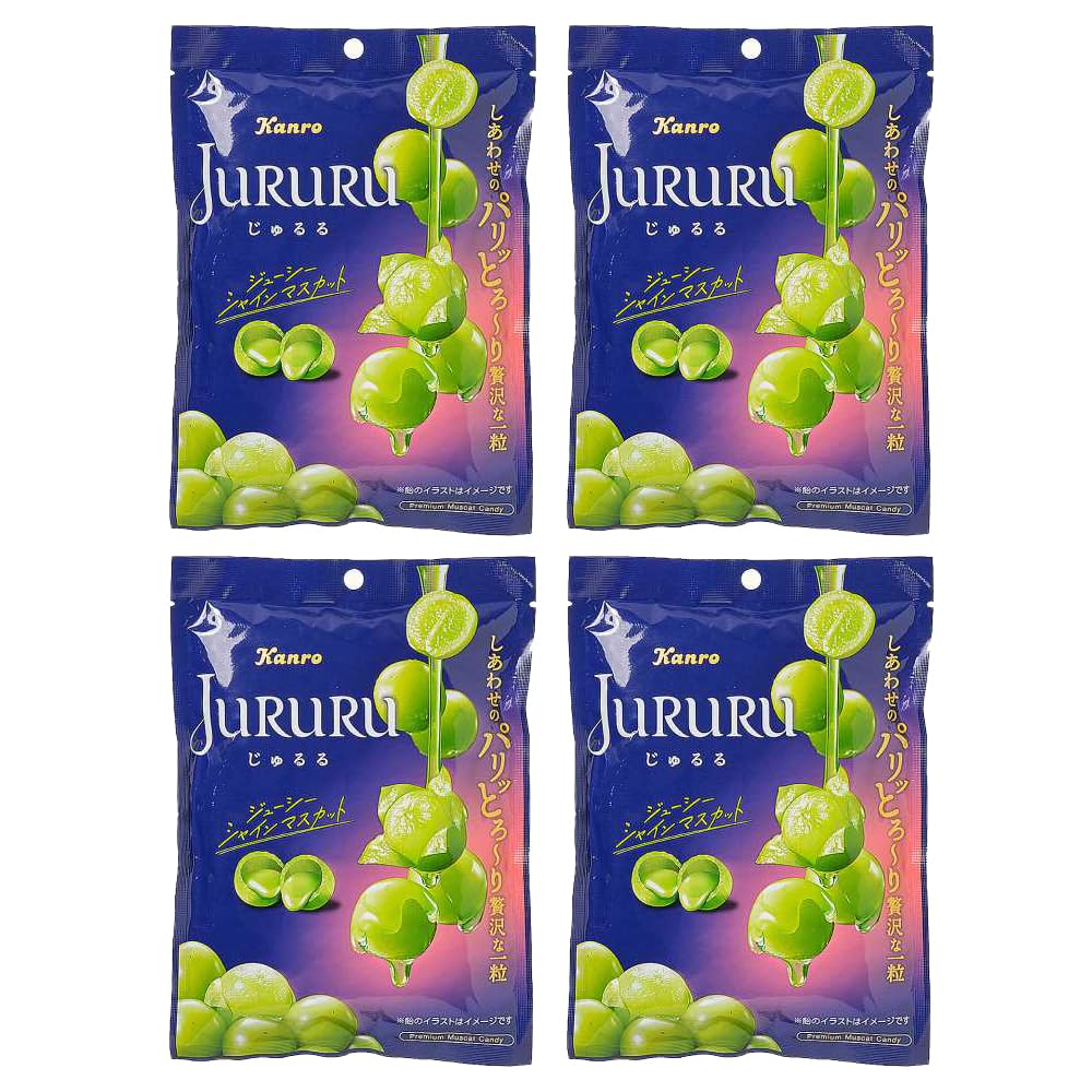 Kanro Kanro じゅるる シャインマスカット 60g×4袋 飴、ソフトキャンディ - 最安値・価格比較 - Yahoo!ショッピング｜口コミ・評判からも探せる
