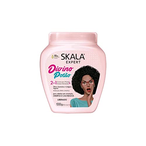 Skala Expert Divino Potao スカラ エクスパート カーリーヘア用 トリートメントクリーム 1000g ヴィーガン ...