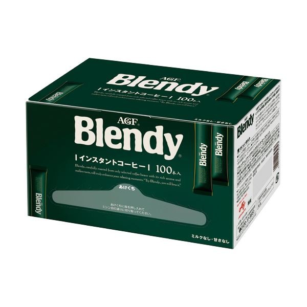 AGF ブレンディ パーソナルインスタントコーヒー スティック 100本×3 Blendy インスタントコーヒー - 口コミ・レビュー - Yahoo!ショッピング