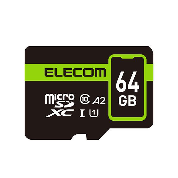 ELECOM MF-SPGU11A2Rシリーズ MF-SP064GU11A2R （64GB） MicroSDメモリーカード - 最安値・価格比較 - Yahoo!ショッピング