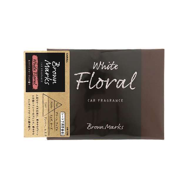CARALL 晴香堂 カーオール CARALL ブラウンマークス シート下 ホワイトフローラル 165ml 3398 自動車用 消臭、芳香剤 - 最安値・価格比較 - Yahoo!ショッピング