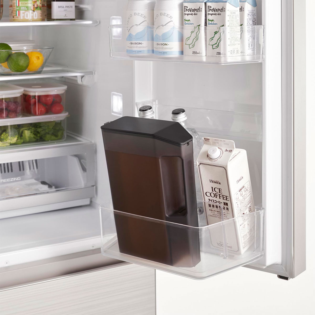 山崎実業 山崎実業 tower ハンドル付きスリム冷水筒 タワー 2L 1817（ブラック） tower 水差し、ピッチャー - 最安値・価格比較 - Yahoo!ショッピング｜口コミ・評判 ...