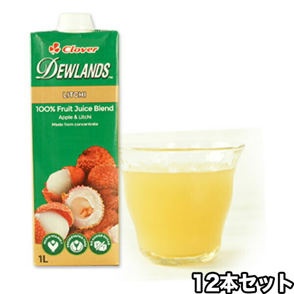 DEWLANDS デューランド ライチジュース 紙パック 1L×12 フルーツジュース - 最安値・価格比較 - Yahoo!ショッピング ...