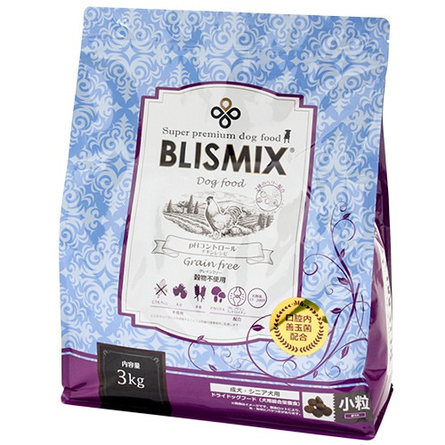 BLISMIX ブリスミックス 犬用 pHコントロール グレインフリー チキン 小粒 3kg×1個 ドッグフード ドライフード - 最安値・価格比較 - Yahoo!ショッピング｜口コミ・評判 ...