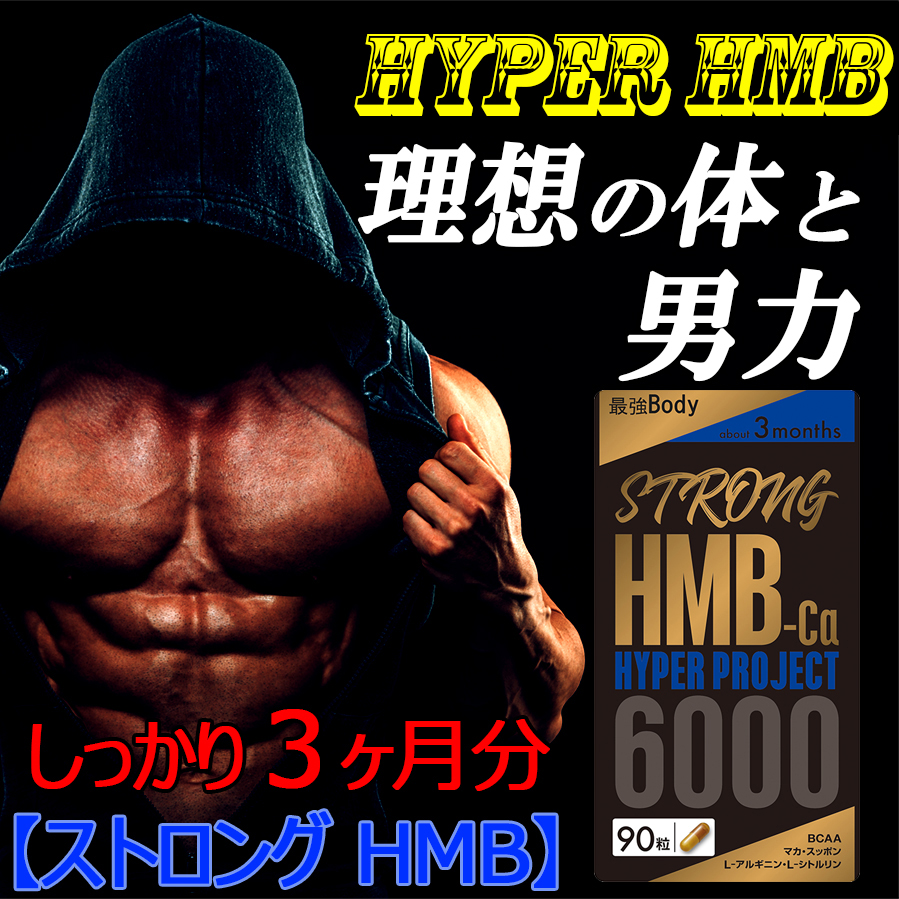 バリュージャパン STRONG HMB HYPER PROJECT 3ヶ月分 90粒 × 1個 BCAA - 最安値・価格比較 - Yahoo!ショッピング｜口コミ・評判からも探せる