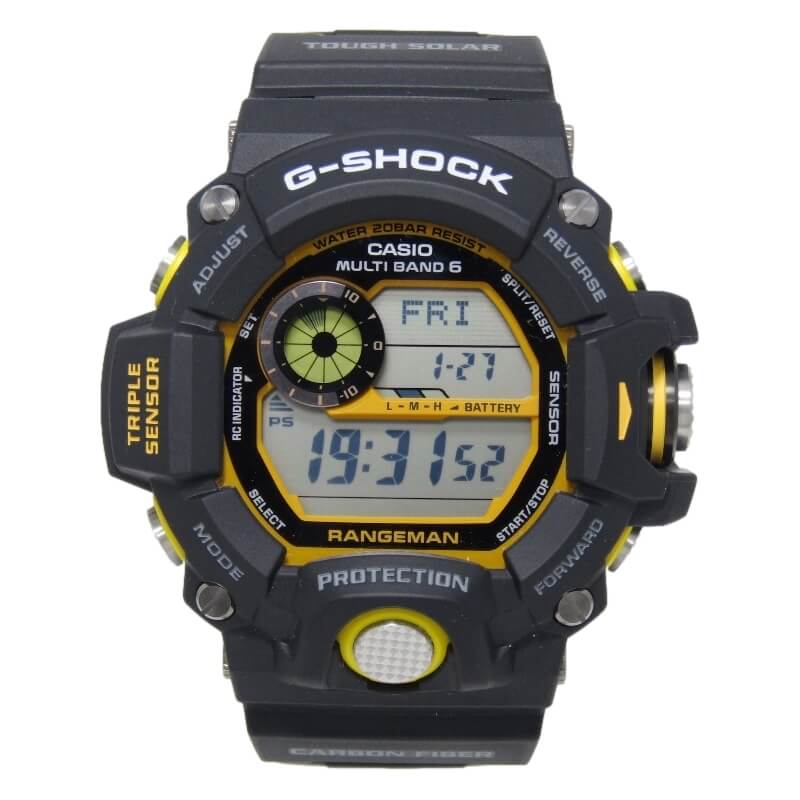 CASIO G-SHOCK MASTER OF G-LAND RANGEMAN GW-9400YJ-1JF G-SHOCK メンズ腕時計 ...