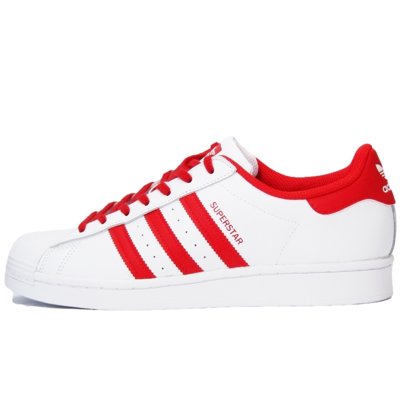 adidas SUPERSTAR "CLOUD WHITE VIVID RED" GZ3741 （フットウェアホワイト/ビビッドレッド/フット ...