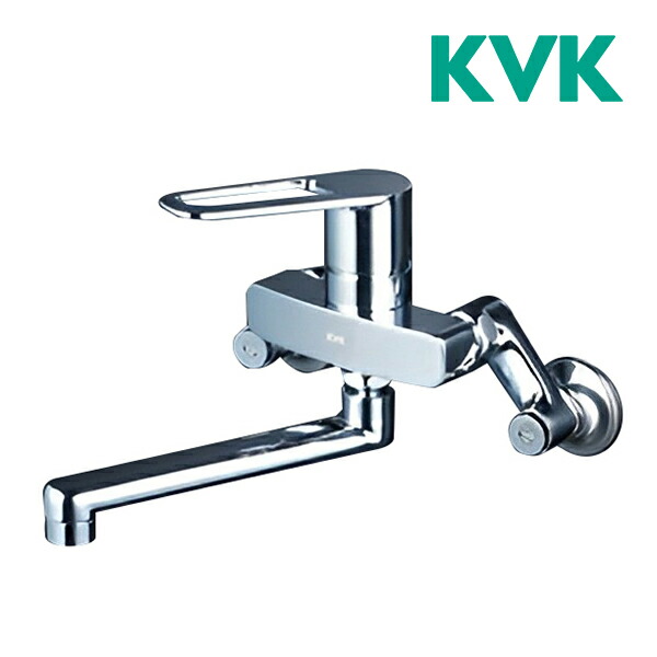 KVK 壁付シングルレバー シングル混合栓（寒冷地用） MSK110KZT キッチン蛇口、水栓 - 最安値・価格比較 - Yahoo!ショッピング