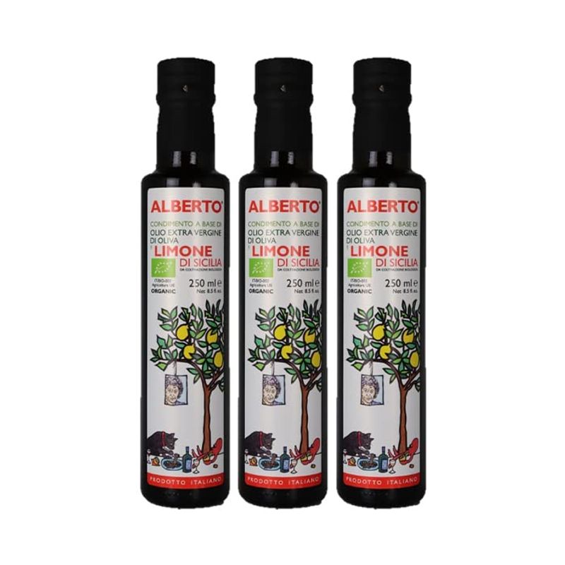 ALBERTO アルベルトさんのEXVオリーブオイル＆レモン オーガニック 250ml×3本 オリーブオイル - 最安値・価格比較 - Yahoo!ショッピング｜口コミ・評判からも探せる