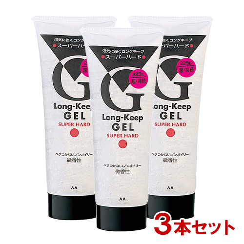 mandom マンダム ロングキープジェル スーパーハード 225g×3個 ヘアスタイリング - 最安値・価格比較 - Yahoo!ショッピング