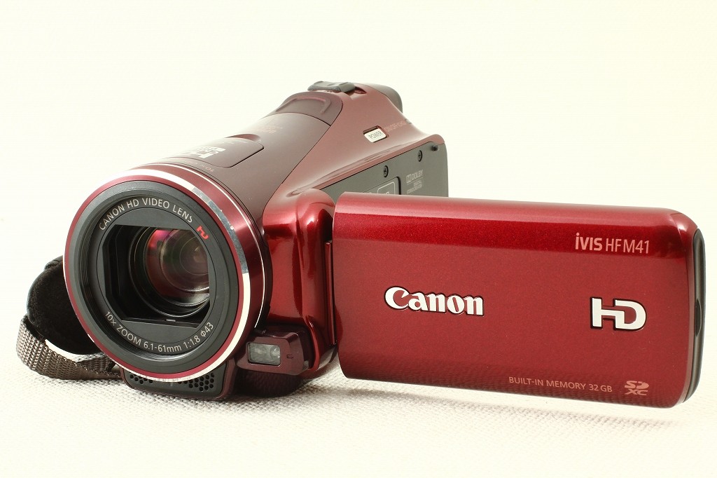 キヤノン iVIS HF M41 （レッド） [5116B002] ビデオカメラ本体 - 最安値・価格比較 - Yahoo!ショッピング ...