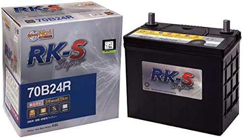 KBL KBL RK-S スーパー メンテナンスフリータイプ 70B24R 自動車用バッテリー - 最安値・価格比較 - Yahoo!ショッピング