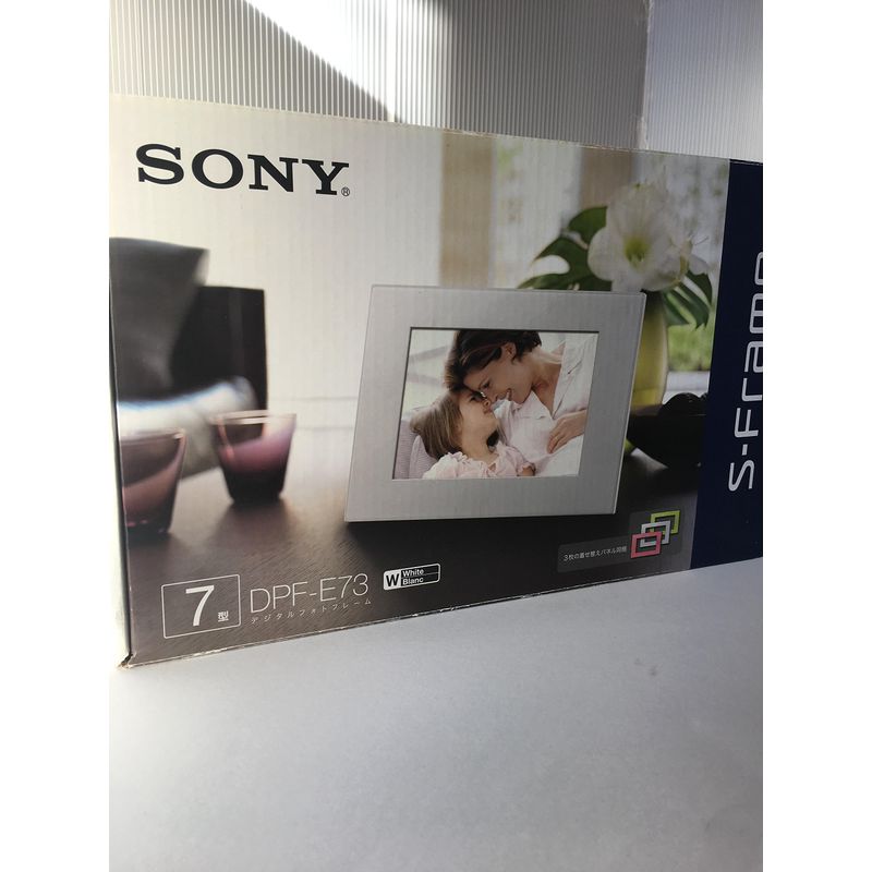 SONY デジタルフォトフレーム S-Frame E73 7.0型 内蔵メモリー128MB DPF-E73/W （ホワイト） デジタルフォトフレーム - 最安値・価格比較 - Yahoo ...