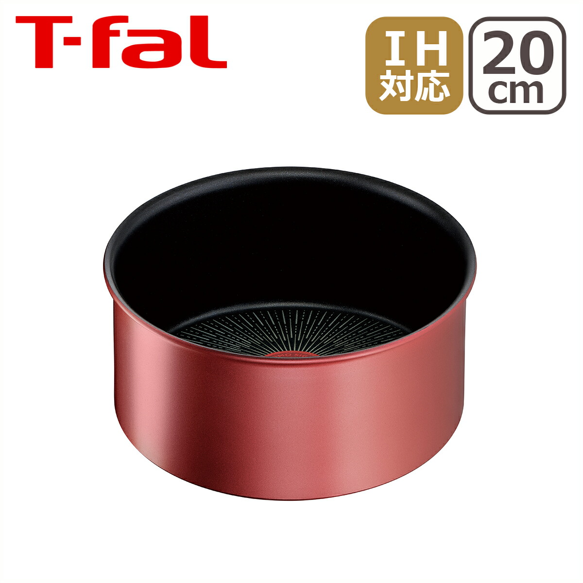 T-fal インジニオ・ネオ IH ルージュ・アンリミテッド ソースパン IH対応 20cm インジニオ・ネオ 片手鍋 - 口コミ・レビュー - Yahoo!ショッピング
