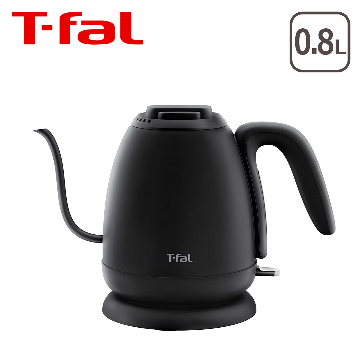 T-fal カフェ ロック 0.8L KO9218JP （ブラック） 電気ケトル - 最安値・価格比較 - Yahoo!ショッピング