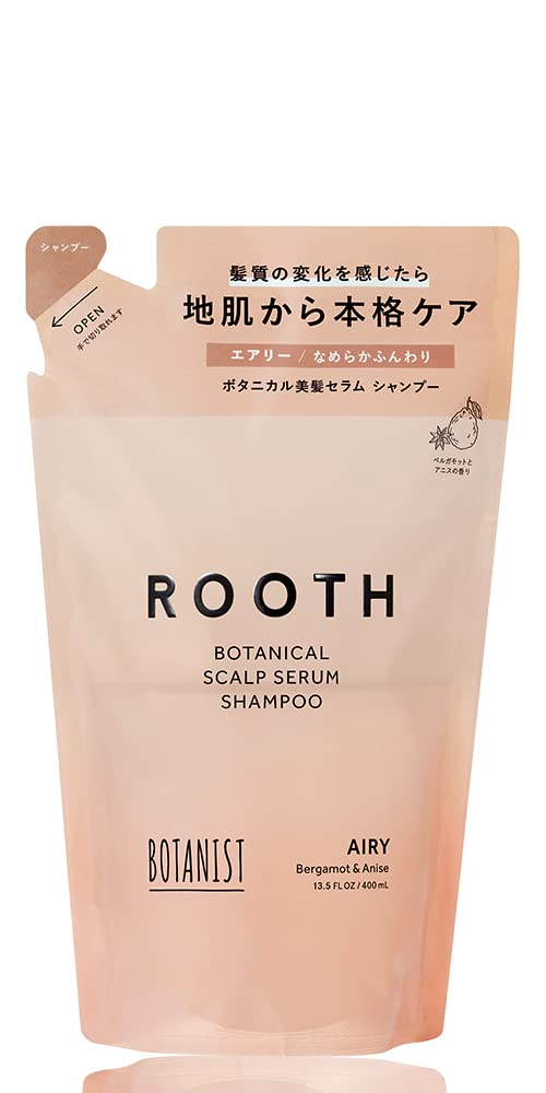 BOTANIST BOTANIST ルース（リニューアル前）ボタニカルスカルプセラム シャンプー エアリー 詰め替え 400ml×1個 ヘアシャンプー - 最安値・価格比較 - Yahoo ...