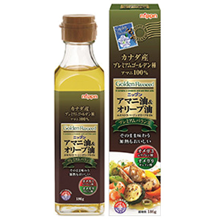 nippn ニップン アマニ油＆オリーブ油 186g×1本 アマニ油 - 最安値・価格比較 - Yahoo!ショッピング｜口コミ・評判からも探せる