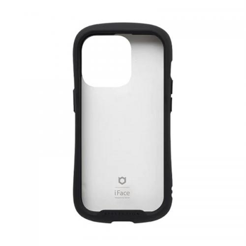 Hamee iPhone 14 Pro iFace Reflection 強化ガラスクリアケース 41-945124（ブラック） iFace iFace Reflection iPhone用 ...