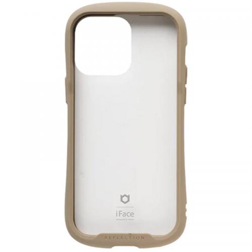 Hamee iPhone 14 Pro Max iFace Reflection 強化ガラスクリア スマホケース 41-945322（ベージュ） iFace iFace Reflection ...