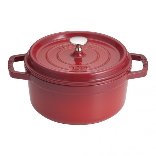 Staub ストウブ ピコ・ココット ラウンド 22cm（チェリー）40509-825-0 ピコ・ココット 両手鍋 - 最安値・価格比較 - Yahoo!ショッピング｜口コミ・評判からも探せる