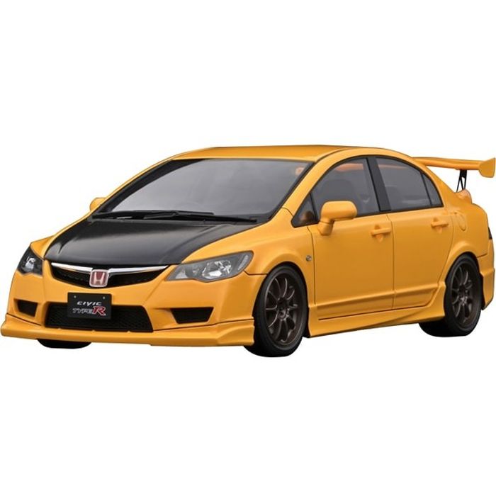 ignition model Honda CIVIC （FD2） TYPE R Yellow （1/18スケール レジン IG2831） おもちゃのミニカー - 最安値・価格比較 ...