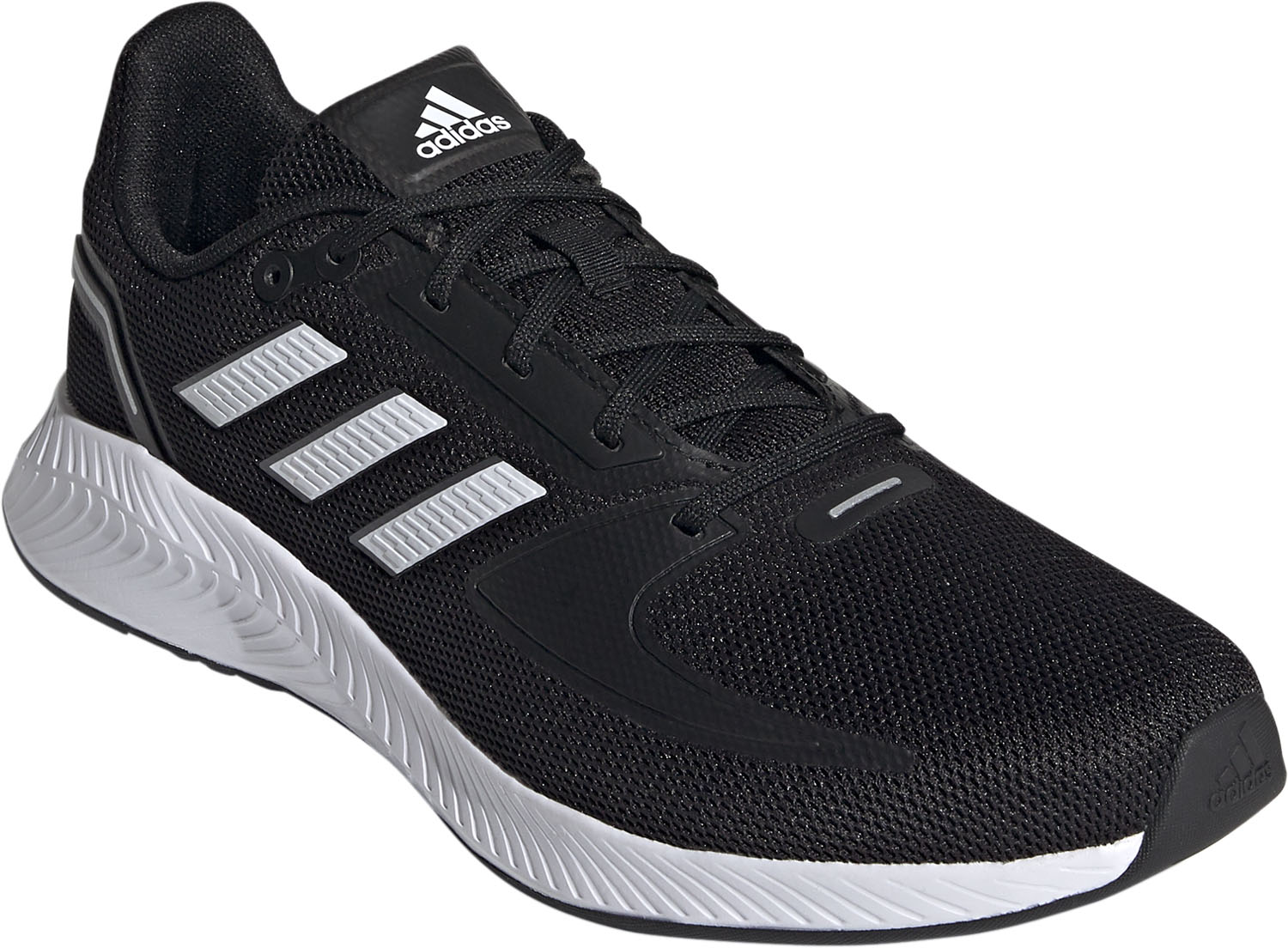 adidas ランファルコン2.0 FY5943 （コアブラック×フットウェアホワイト×グレーシックス） メンズランニングシューズ - 最安値 ...