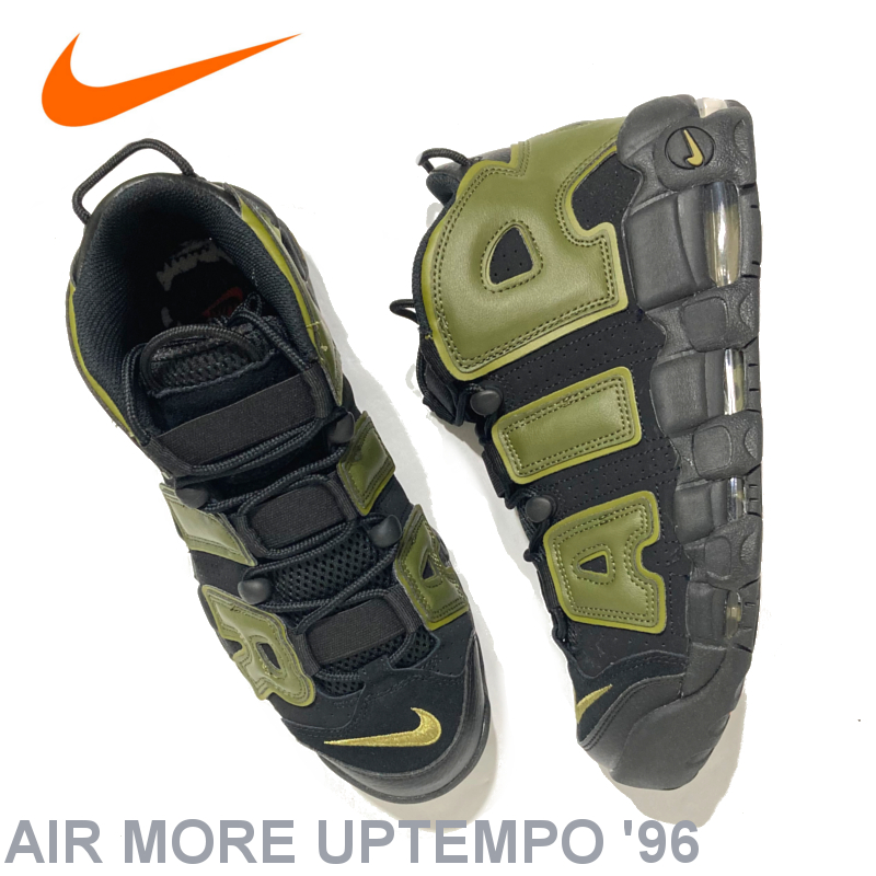 Yahoo!オークション- AIR MORE UPTEMPO '96 "ROUGH GREEN" DH8011-001 （ブラック/ピルグリム/ブラック/ラフグリーン） の製品情報