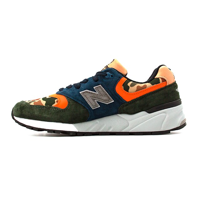New Balance M999 NI（カモ グリーン/ブルー/オレンジ） メンズスニーカー - 最安値・価格比較 - Yahoo!ショッピング