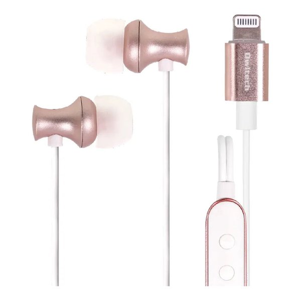 Owltech ライトニングステレオイヤホン OWL-EPLT01-SRG ローズゴールド イヤホン本体 - 最安値・価格比較 - Yahoo!ショッピング｜口コミ・評判からも探せる