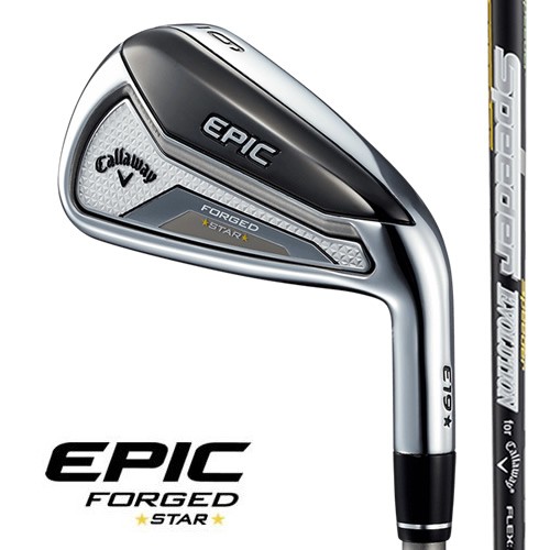 Callaway キャロウェイ EPIC FORGED STAR アイアン [Speeder EVOLUTION for CW （カーボン）] 5本セット （6I,7I,8I,9I,PW/R ...