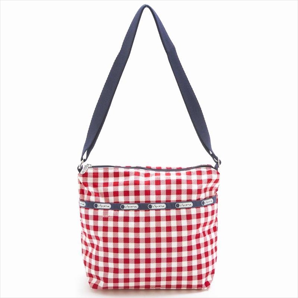 レスポートサック スモール クレオ クロスボディー ホーボー ショルダーバッグ 7562 D757（Gingham Classic Red ...