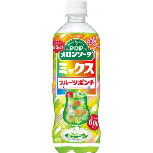 SUNTORY POP ミックスフルーツポンチ 600ml × 24本 ペットボトル POP 炭酸飲料 - 最安値・価格比較 - Yahoo ...