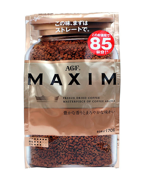 AGF マキシム 袋 170g×12 MAXIM（AGF） インスタントコーヒー - 最安値・価格比較 - Yahoo!ショッピング｜口コミ・評判からも探せる