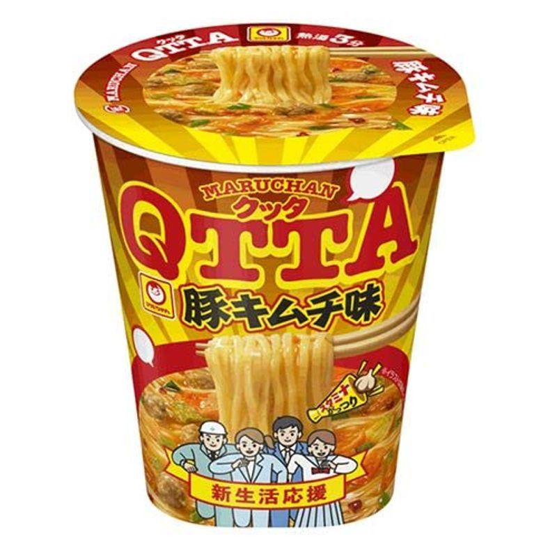 東洋水産 MARUCHAN QTTA 豚キムチ味 76g × 12個 MARUCHAN QTTA カップラーメン - 最安値・価格比較 - Yahoo!ショッピング｜口コミ・評判からも探せる