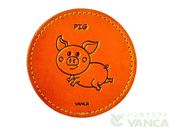 VANCA VANCA 本革製コースター ぶた 25115 コースター - 最安値・価格比較 - Yahoo!ショッピング