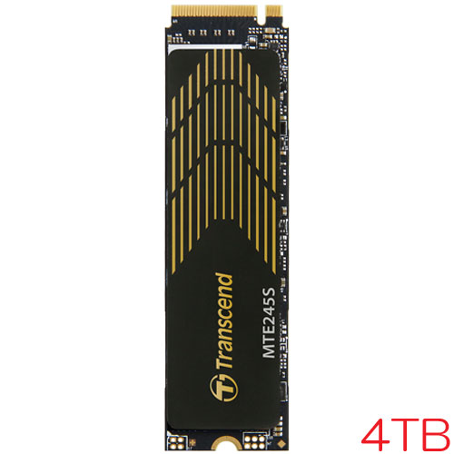 Transcend TS4TMTE245S [PCIe SSD 245S M.2 Type2280 NVMe 4TB] 内蔵型SSD - 最 ...