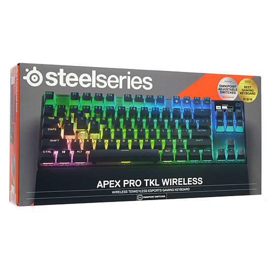 SteelSeries SteelSeries Apex Pro TKL Wireless（2023） US配列 64865 キーボード本体 - 最安値・価格比較 - Yahoo!ショッピング ...