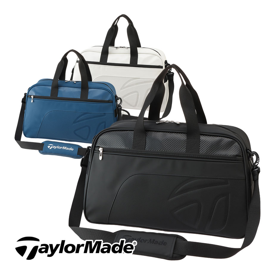 TaylorMade TaylorMade TM24 トゥルーライト ボストンバッグ UN068 U21996（Navy/White/Red ...